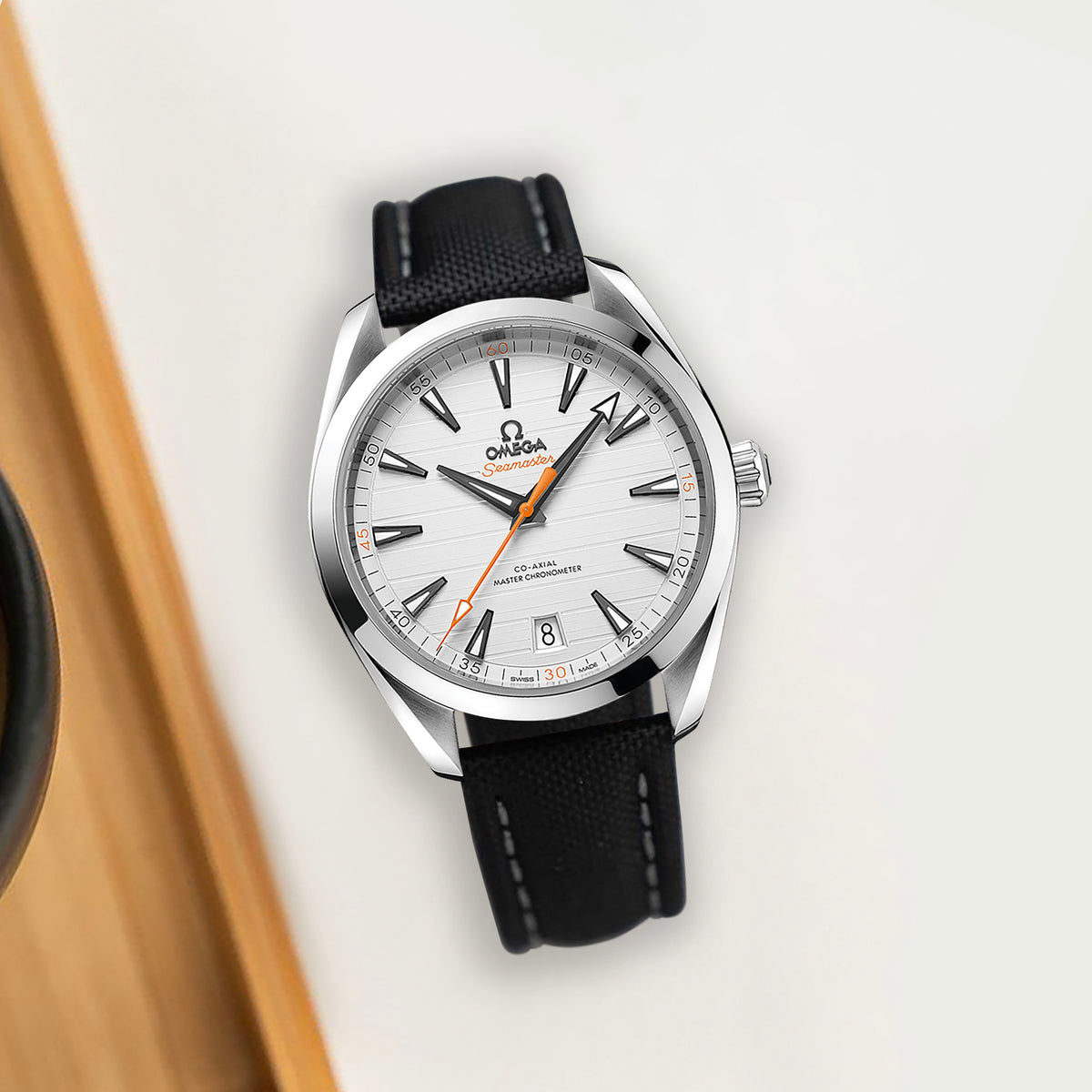 Omega Seamaster Aqua Terra Straps - Canvas Black – Liger Straps