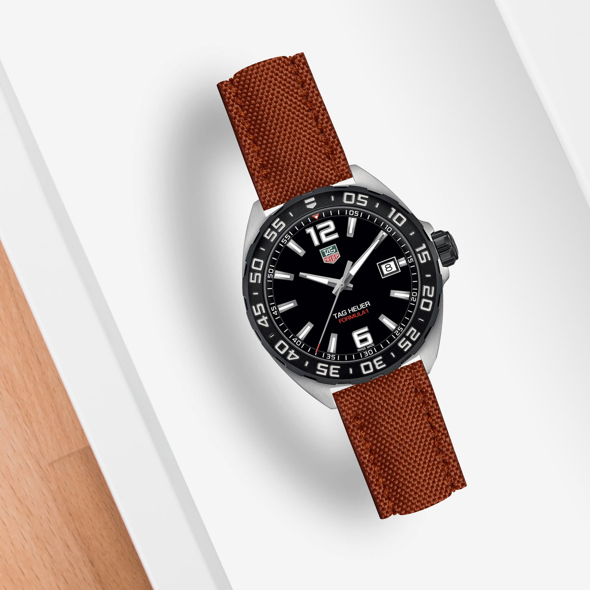 Tag Heuer Formula 1 Straps - Canvas Bourbon – Liger Straps