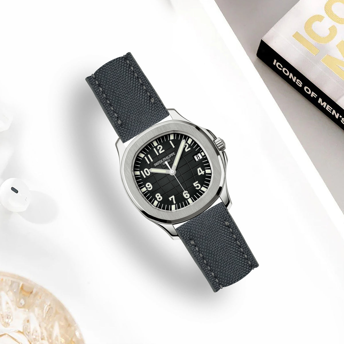 Canvas Dark Grey – Liger Straps