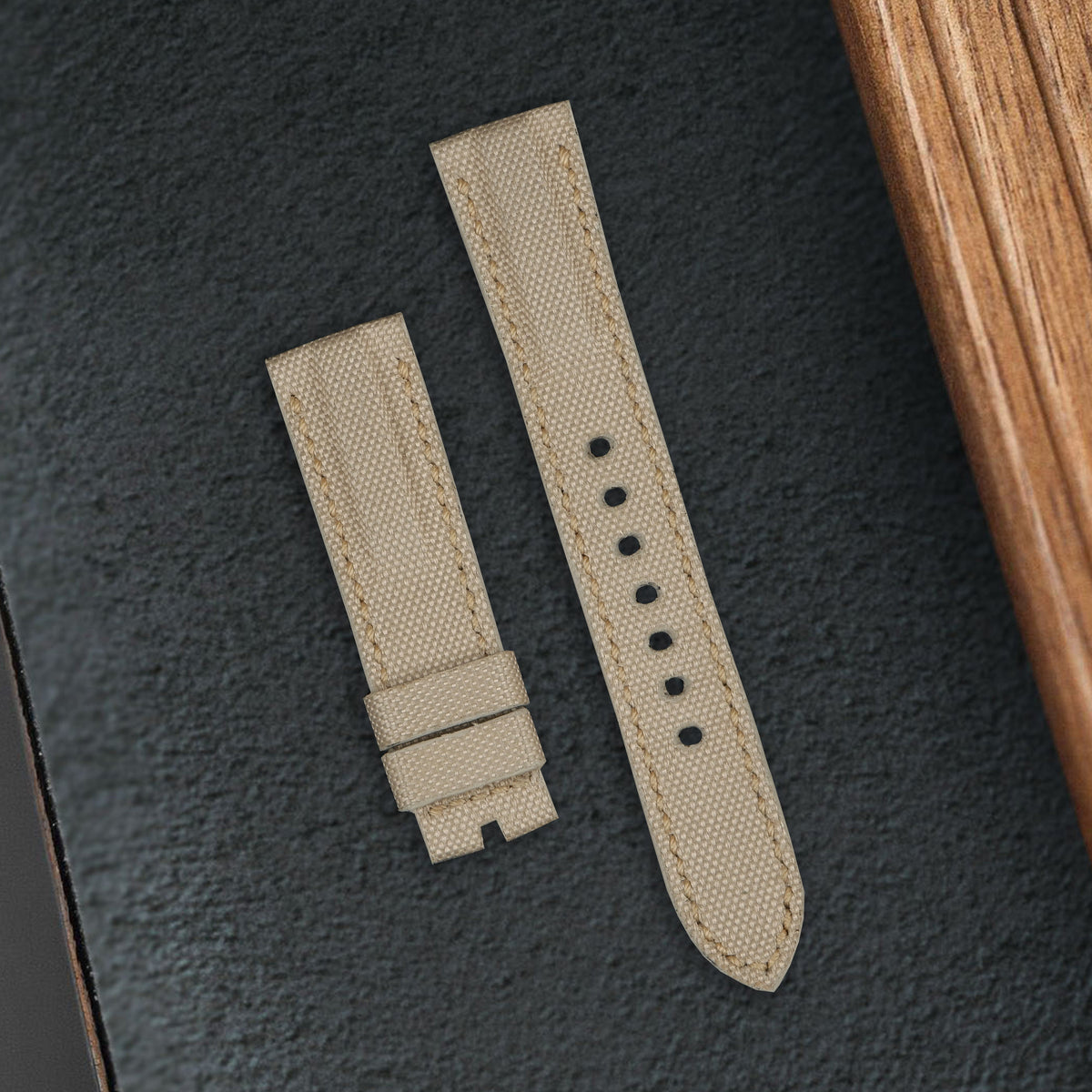 Omega Dark Side Of The Moon Straps - Canvas Extreme Padded Beige ...