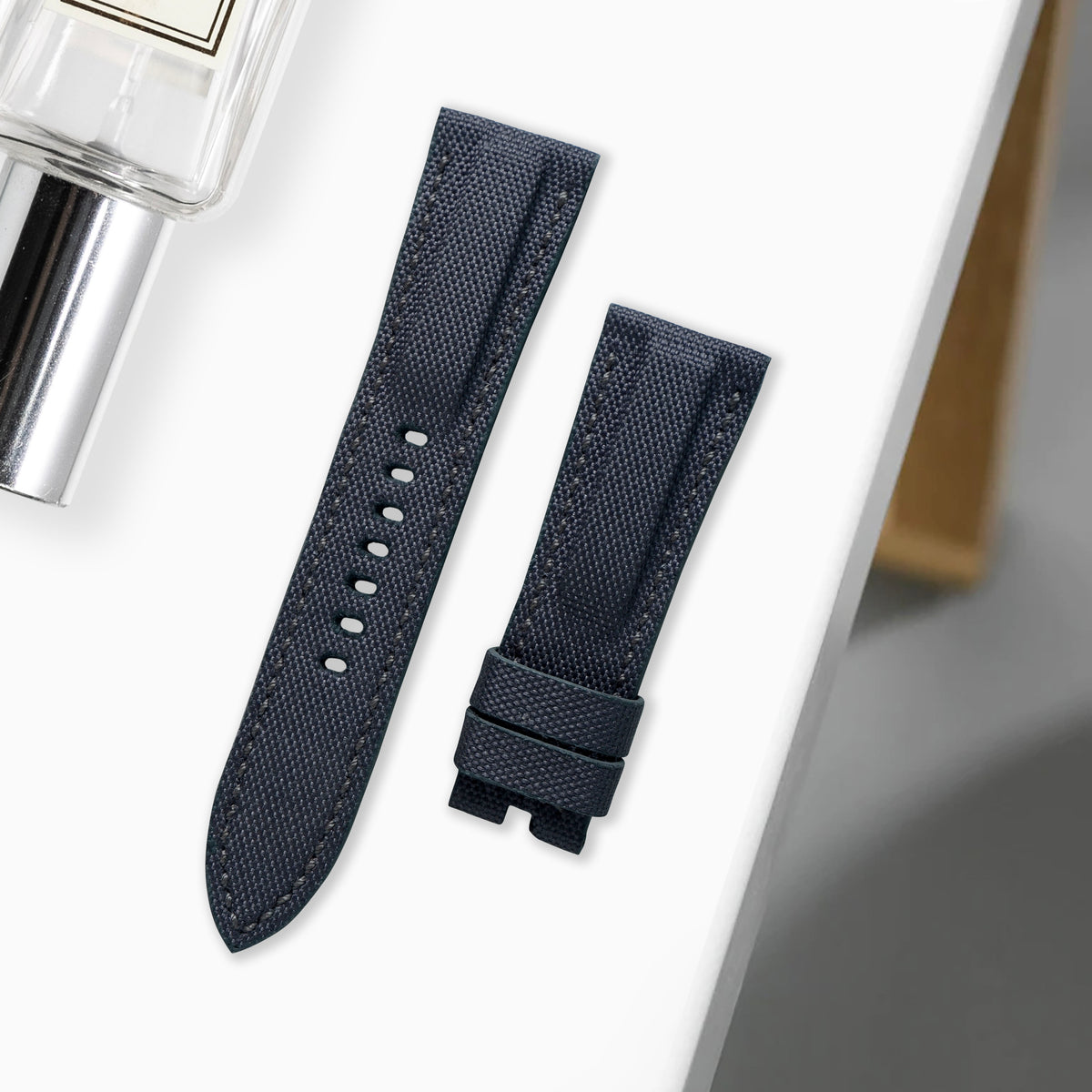 Omega Seamaster Aqua Terra Straps - Canvas Extreme Padded Grey – Liger ...