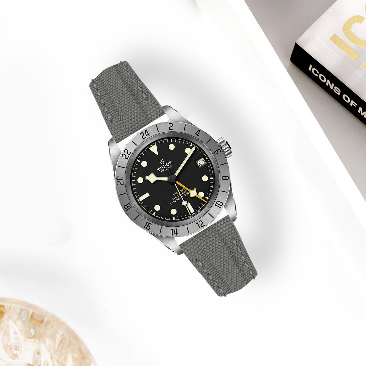 Tudor Blackbay Pro Straps - Canvas Extreme Padded Trench – Liger Straps