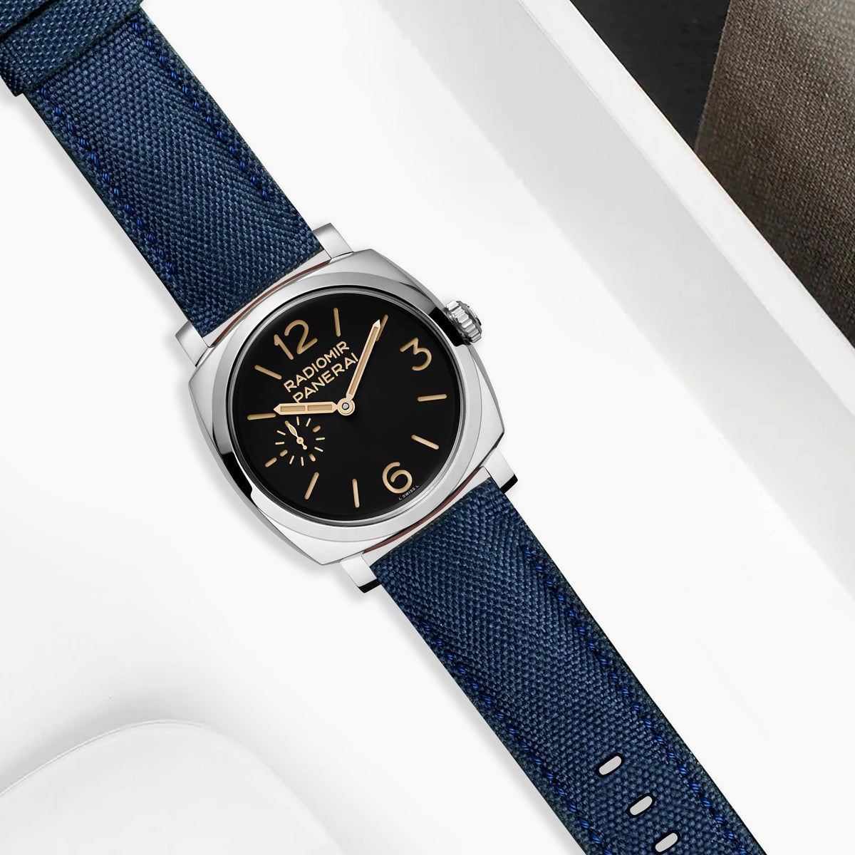 Panerai Radiomir 1940 Straps - Canvas Navy Blue – Liger Straps