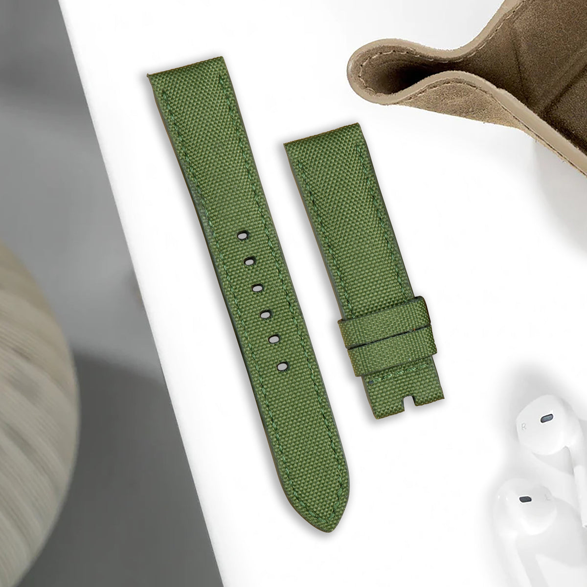 Other Tudor Watches Straps - Canvas Olive – Liger Straps