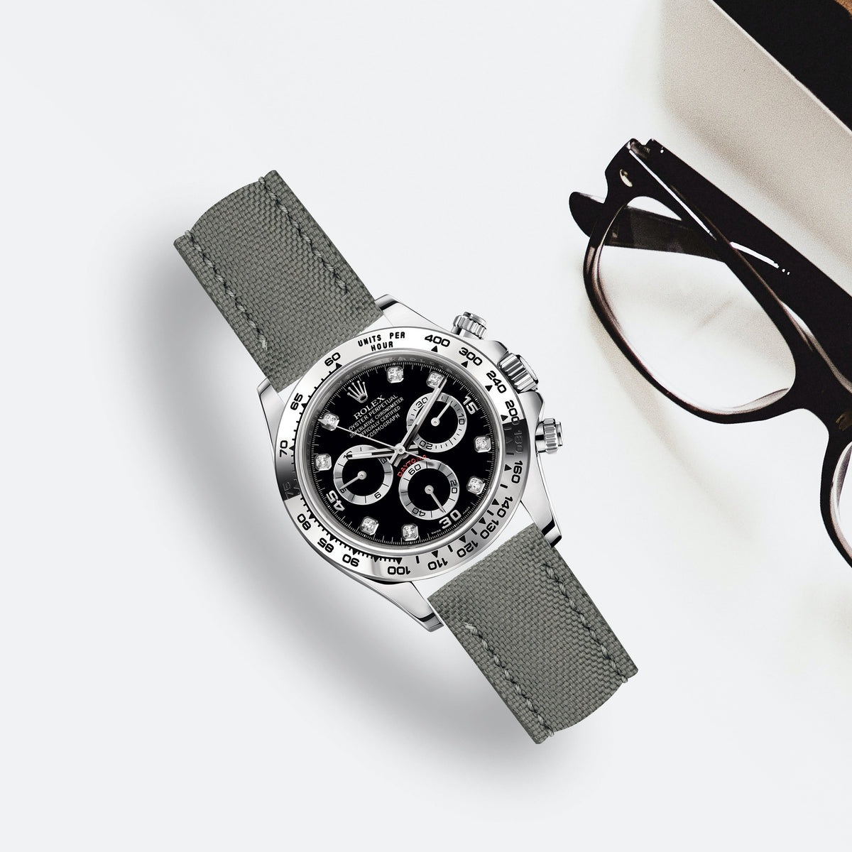 Rolex Daytona Straps - Canvas Trench – Liger Straps