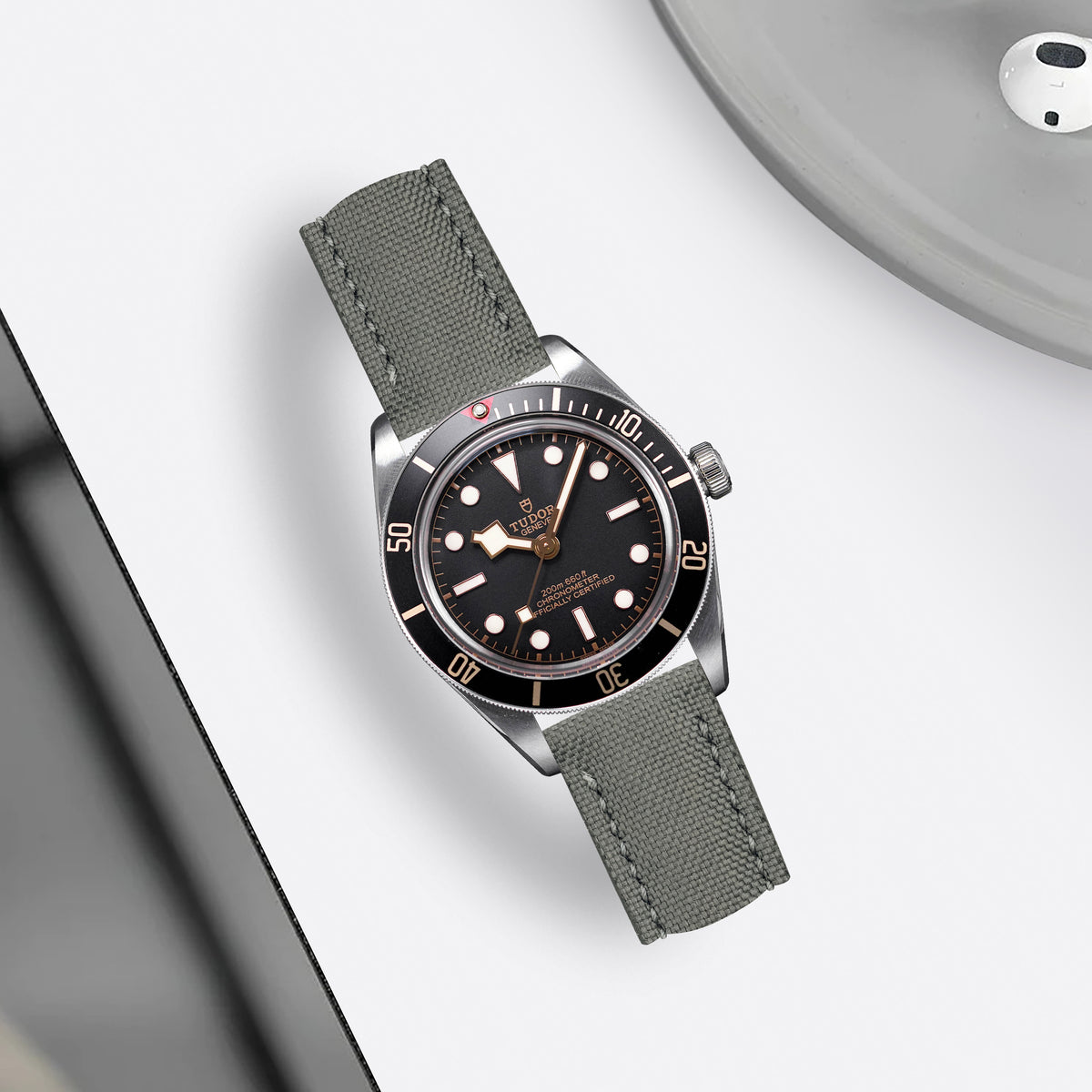 Tudor Blackbay Fifty Eight 39mm Straps - Canvas Trench – Liger Straps