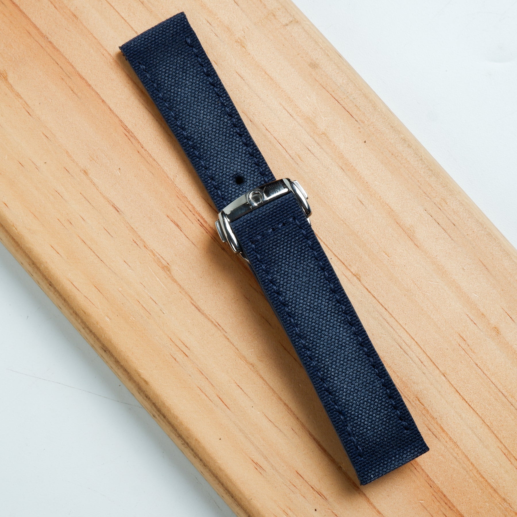 Omega MoonSwatch X Swatch Straps - Vintage Canvas Navy Blue – Liger Straps