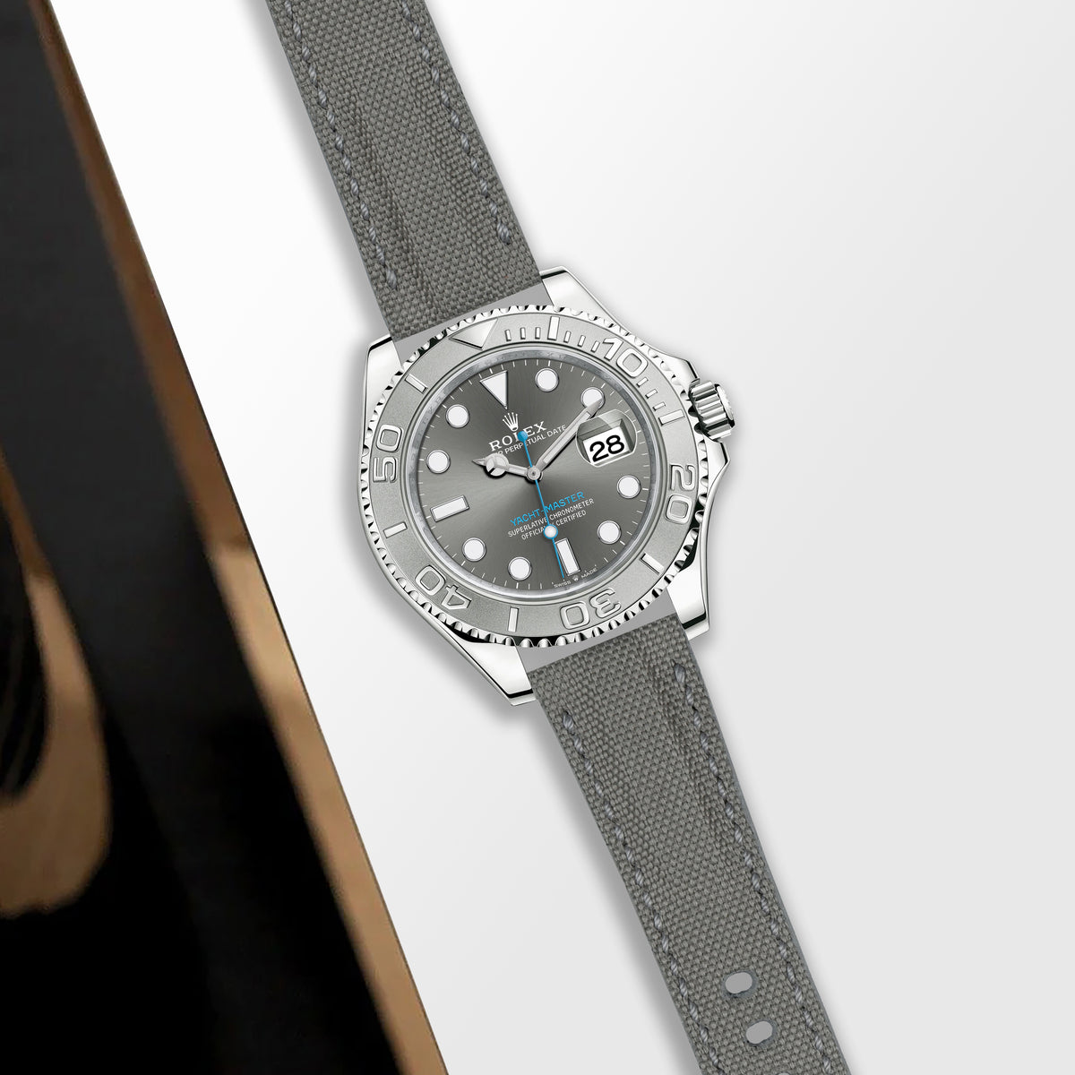 Rolex Yacht Master Straps - Canvas Extreme Padded Trench – Liger Straps