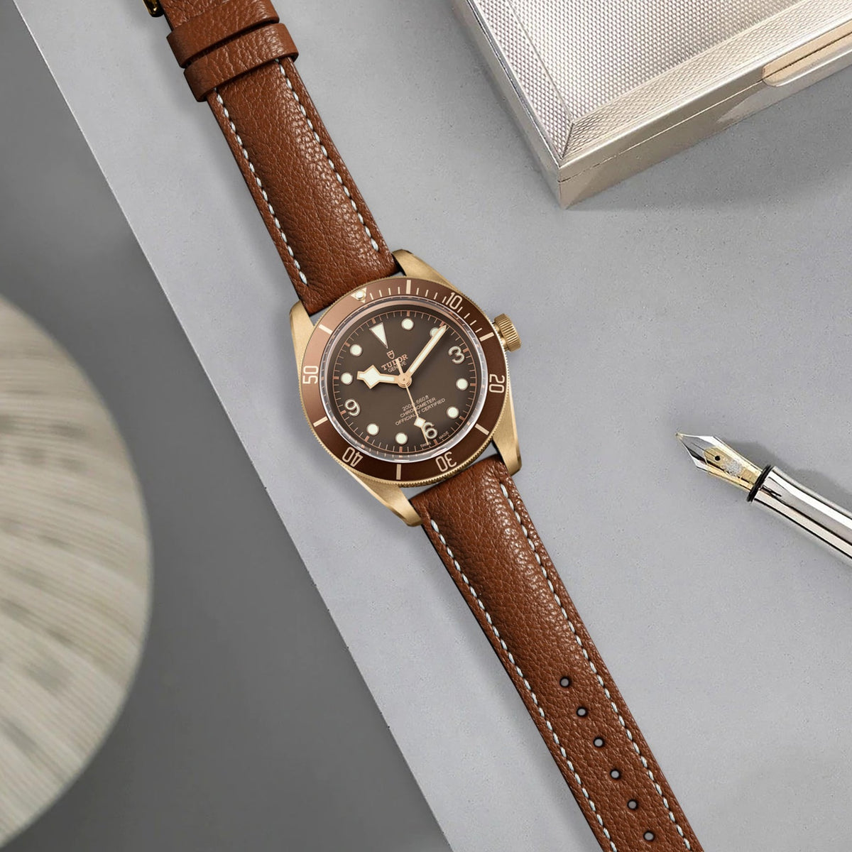 Chevre Brown – Liger Straps