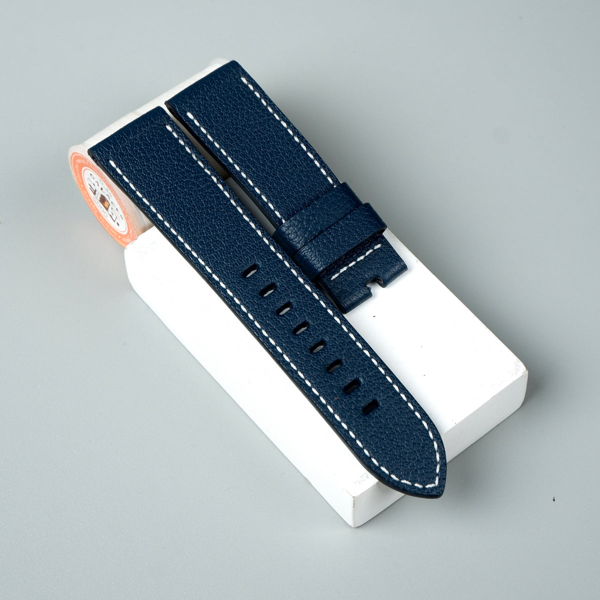 Tudor Pelagos Straps - Chevre Navy Blue – Liger Straps
