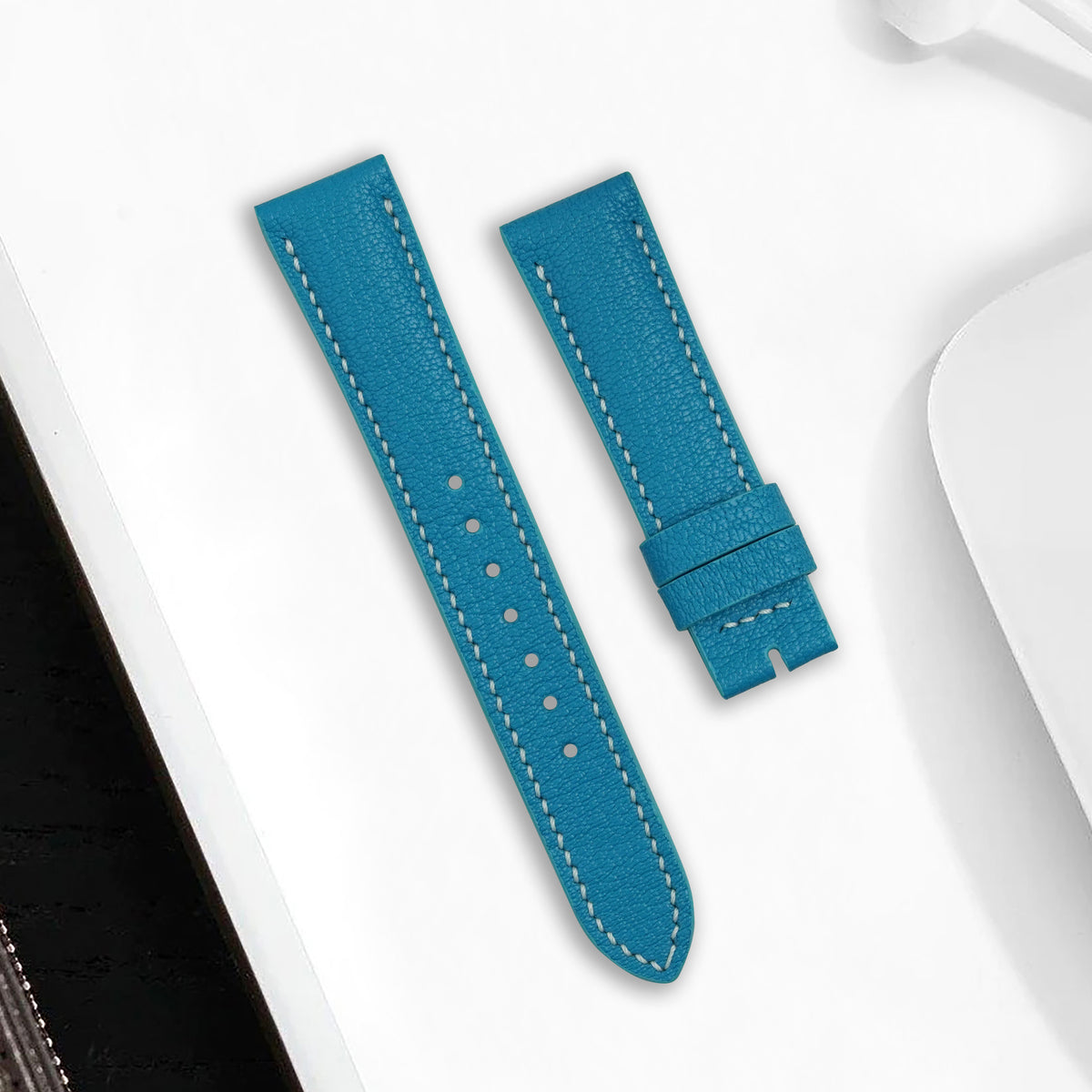 Chevre Riviera Blue – Liger Straps