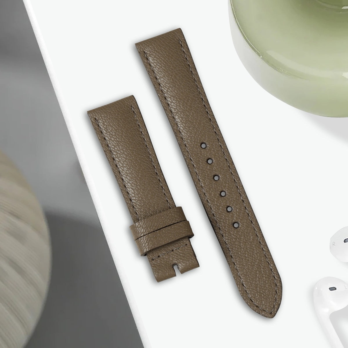 Tag Heuer Formula 1 Straps - Chevre Taupe – Liger Straps