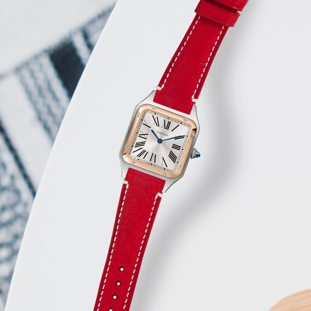 Cartier Dumont Straps - Diablo Red – Liger Straps