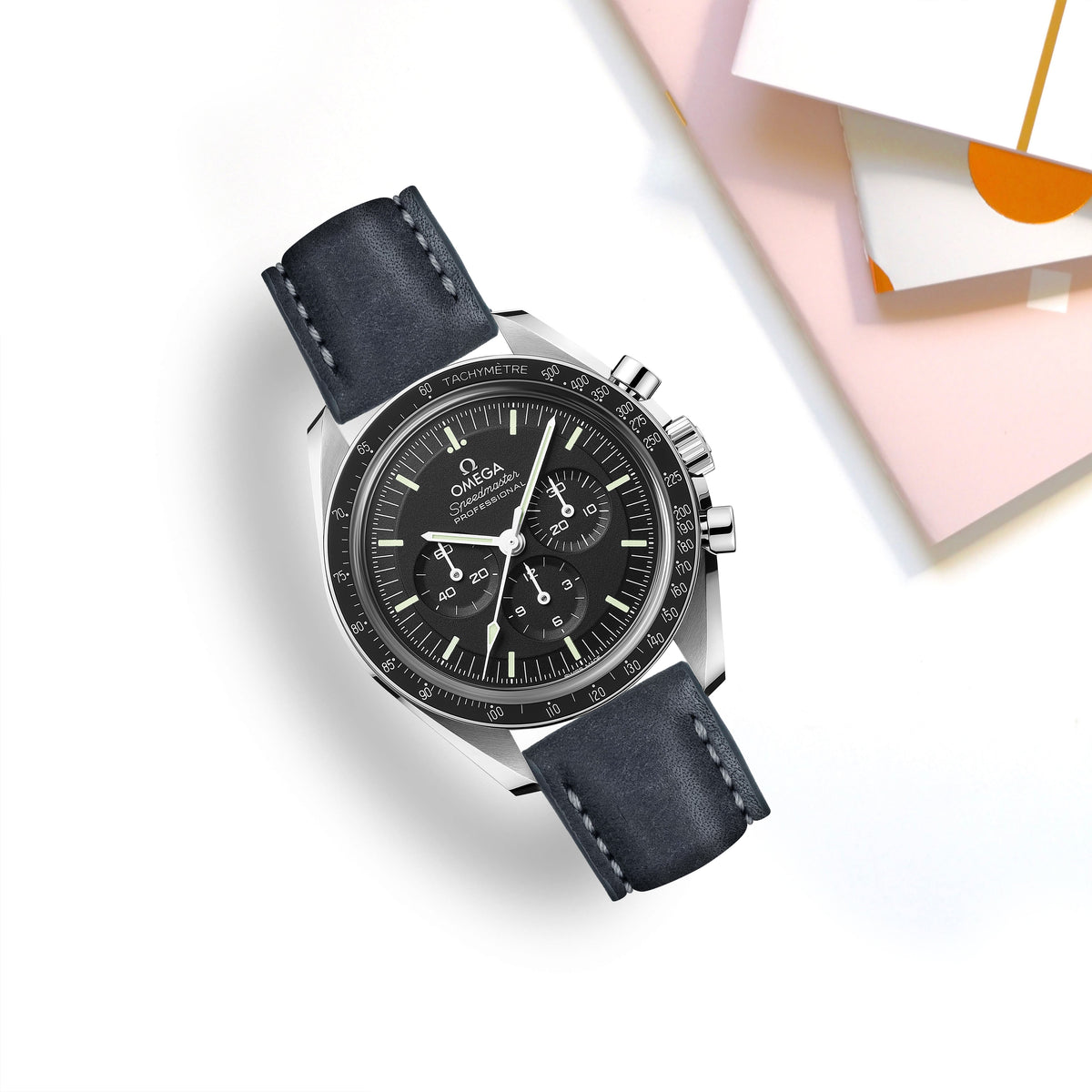 Omega Speedmaster Moonwatch Straps - Diablo Steel Grey – Liger Straps