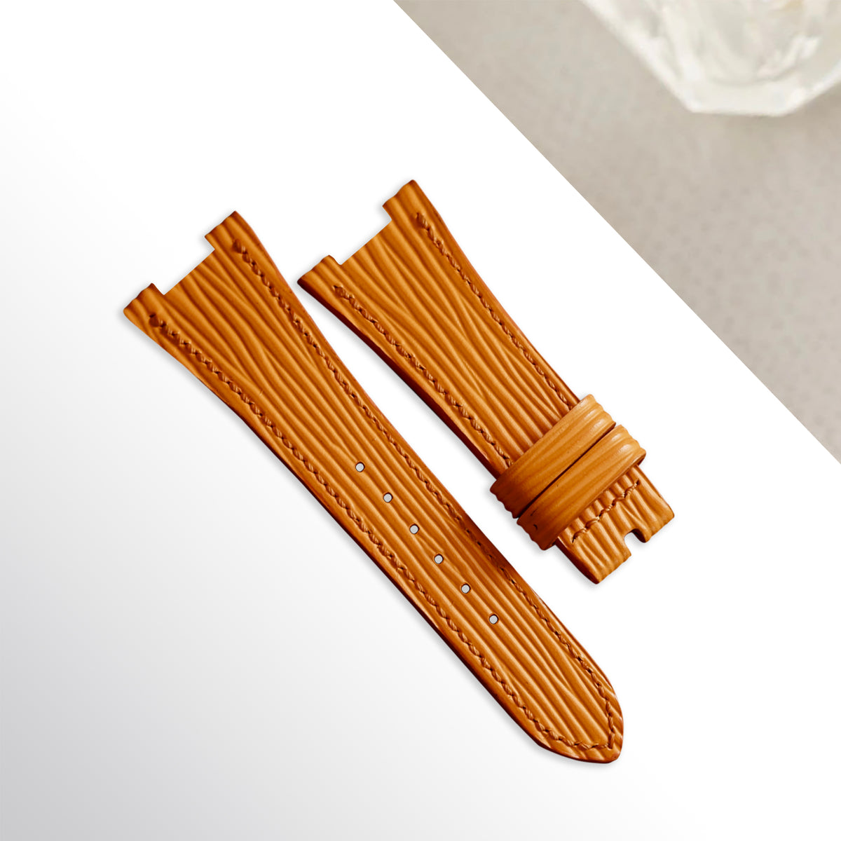 Patek Nautilus Straps - Epi Marmalade – Liger Straps