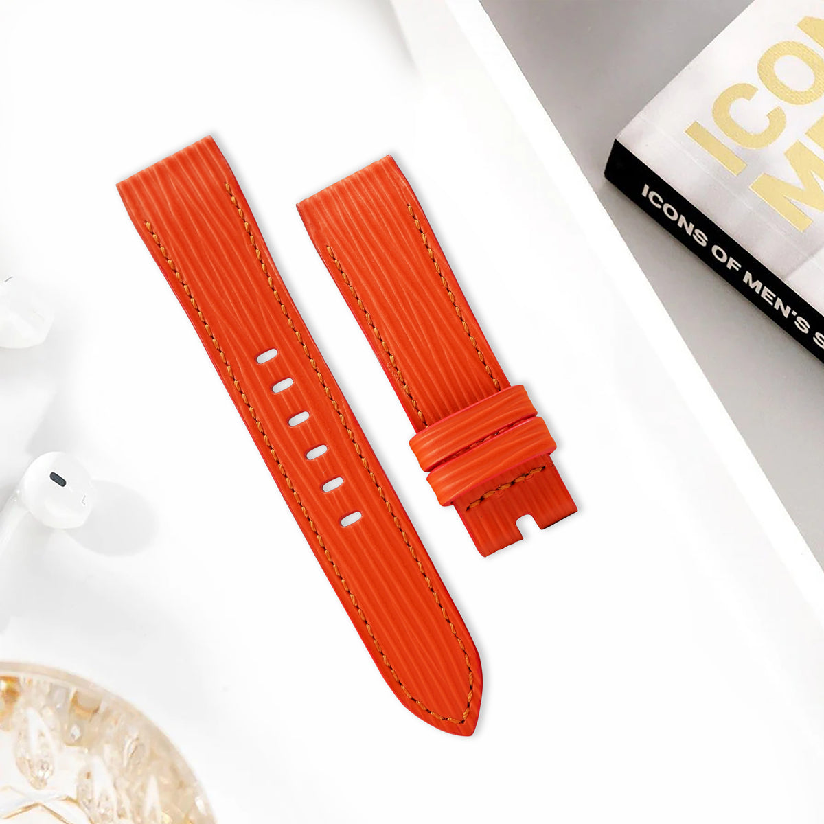Tag Heuer Autavia Straps - Epi Orange – Liger Straps