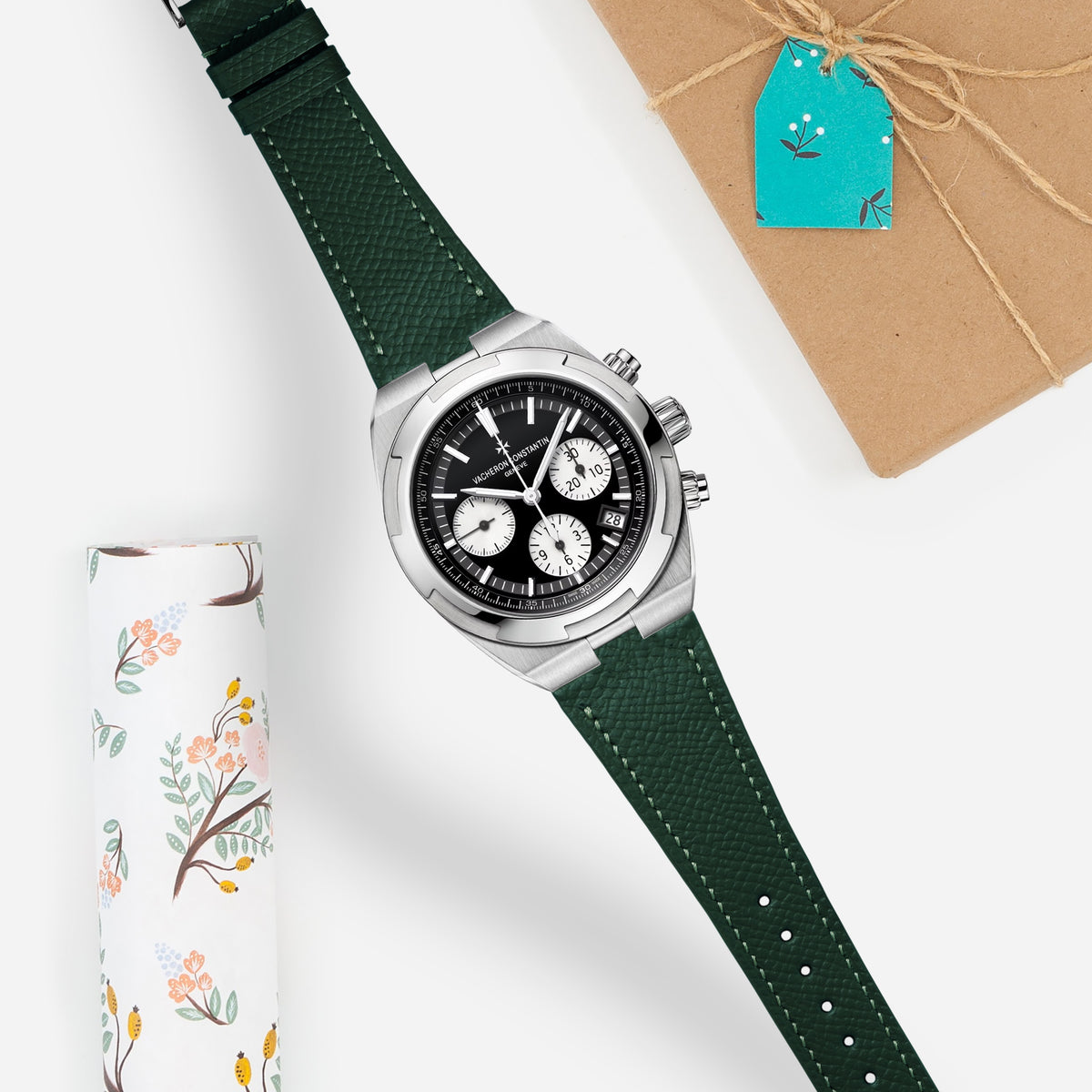 Vacheron Constantin Straps - Epsom Forest Green – Liger Straps