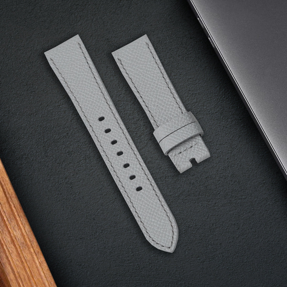 Epsom Light Grey – Liger Straps