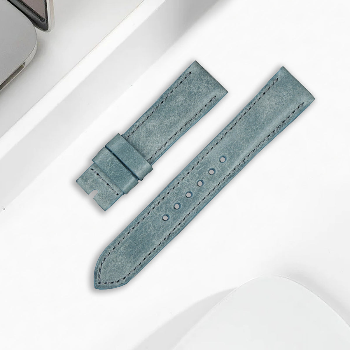 Omega Seamaster Diver 300m Straps - Ghachos Buffed Aqua – Liger Straps