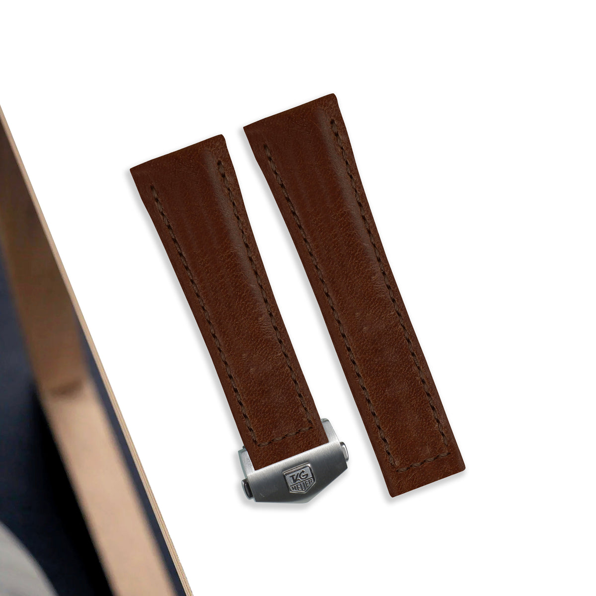 Tag Heuer Aquaracer Straps - Ghachos Walnut – Liger Straps