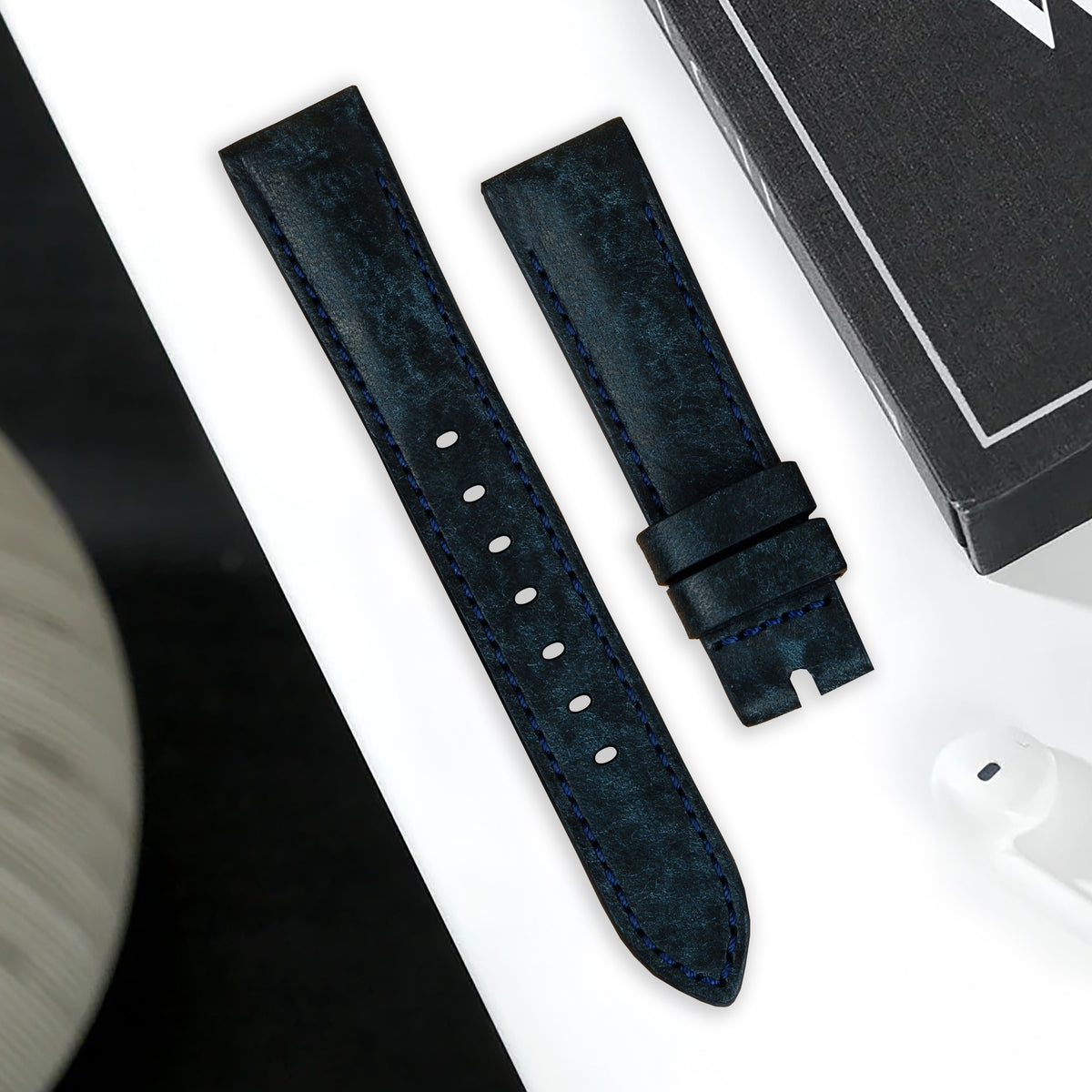 IWC Easx Change Straps - Habana Blue – Liger Straps