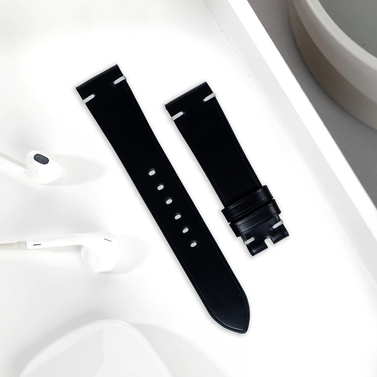 Rolex Explorer Straps - Minimalist Cordovan Black – Liger Straps