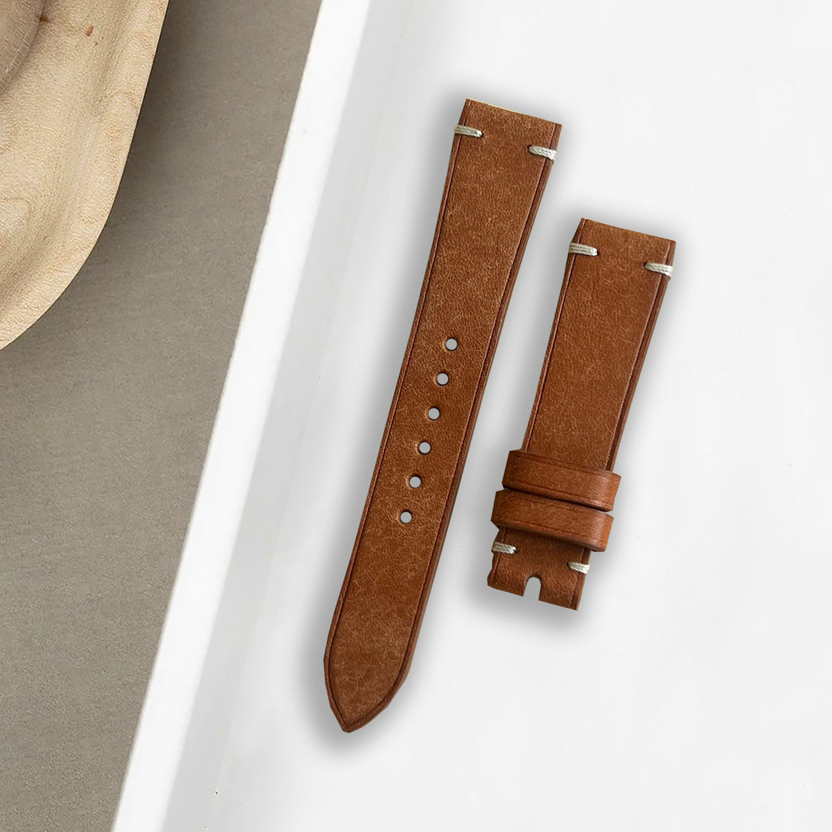 Breitling Avenger Straps - Minimalist Diablo Brown – Liger Straps