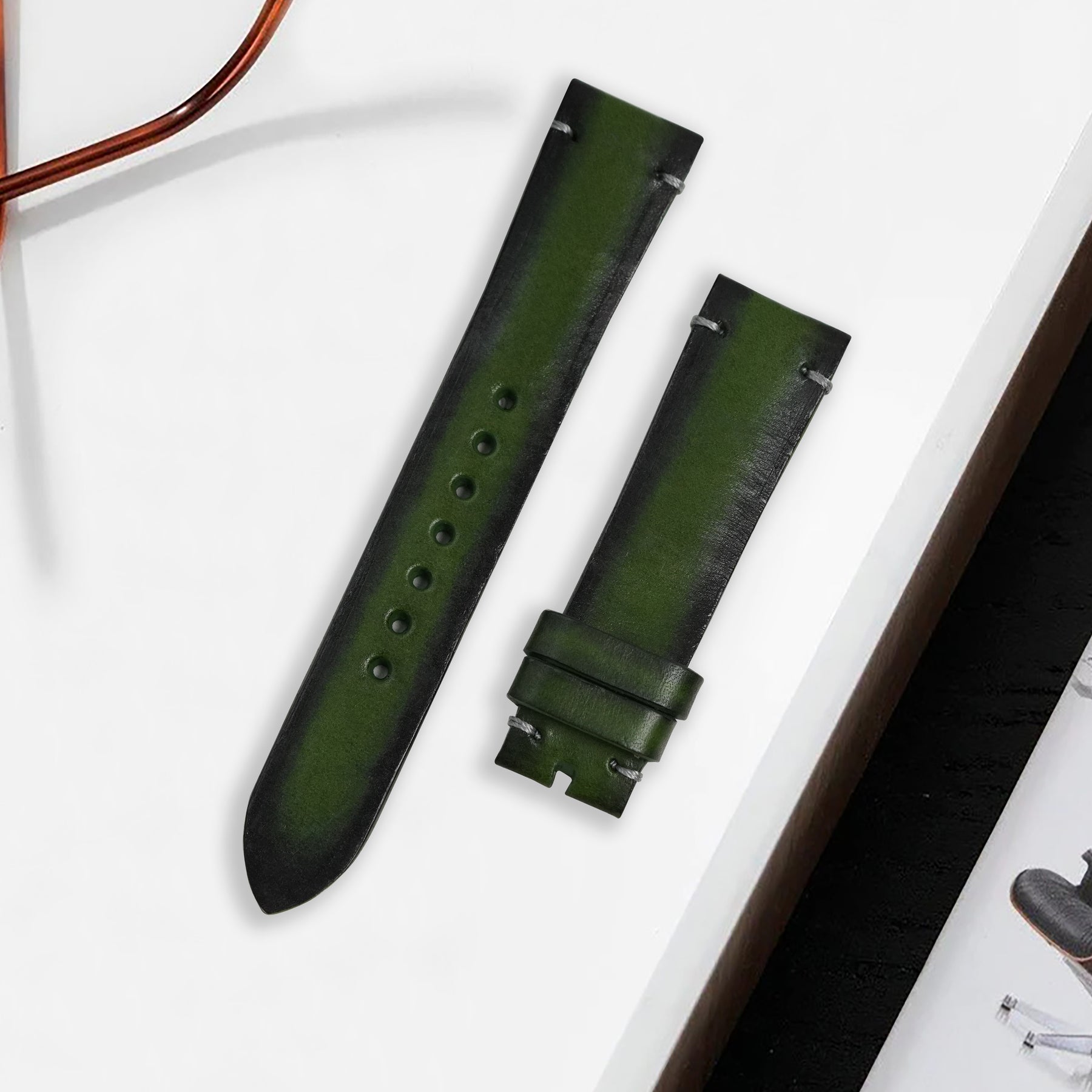 Minimalist Heritage Green – Liger Straps