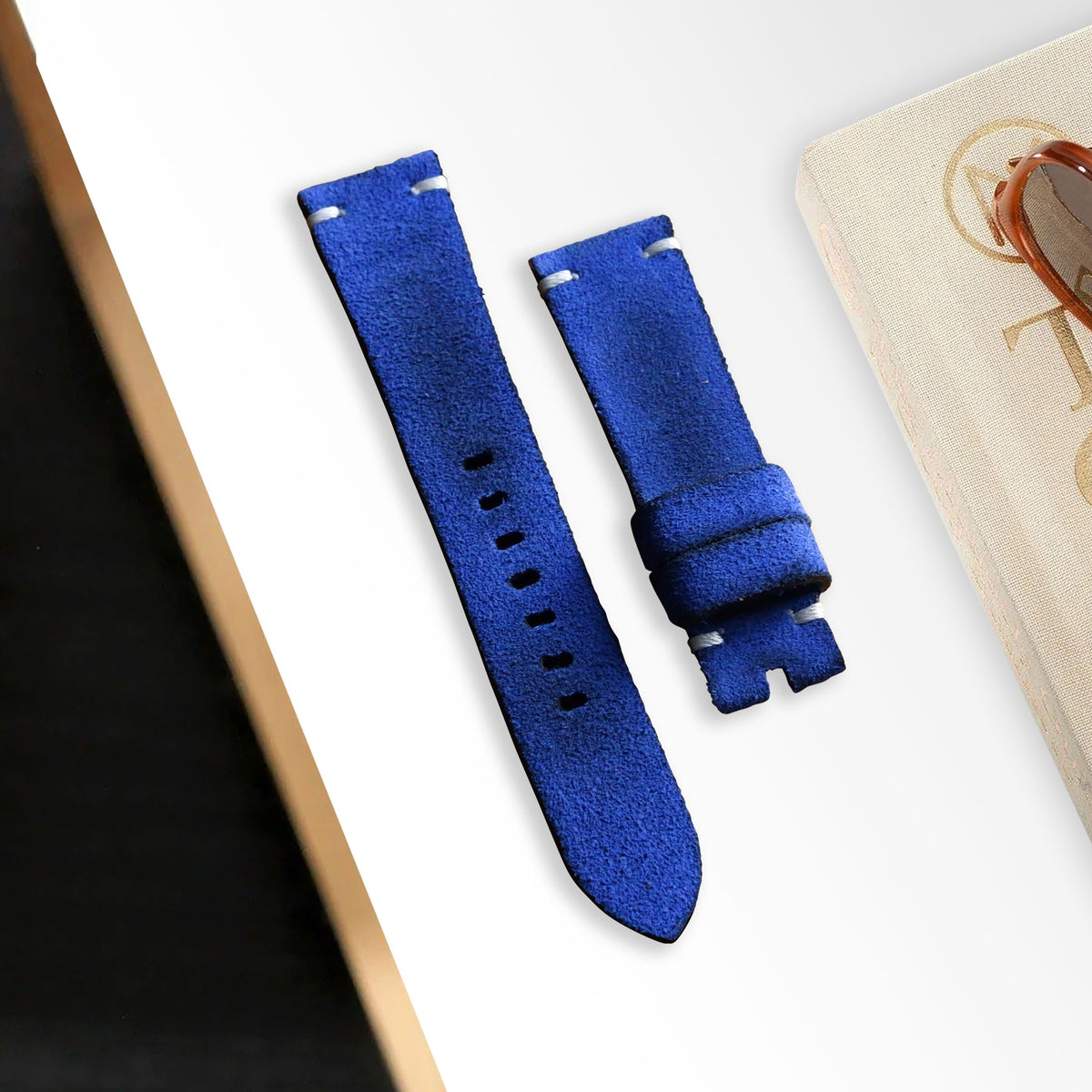 Breitling Super Ocean Heritage Straps - Minimalist Suede Blue – Liger ...