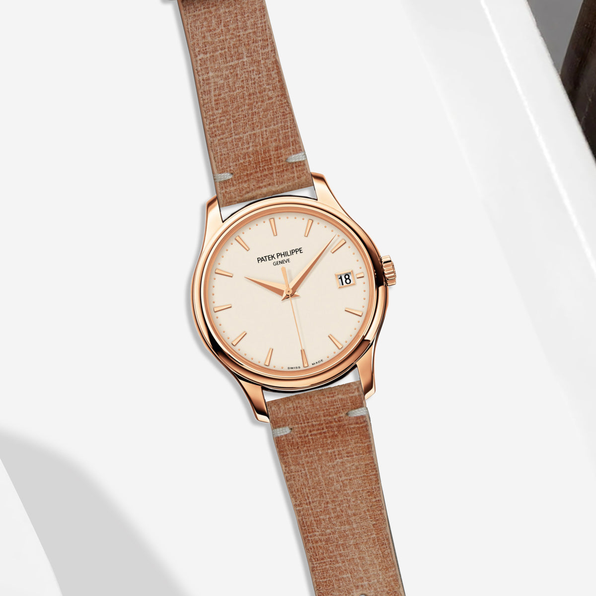 Patek Complication & Calatrava Straps - Minimalist Ospro Natural ...