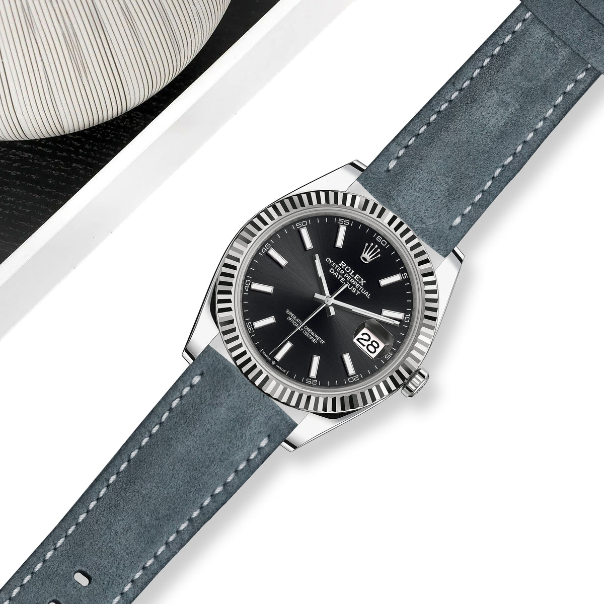 Suede Arctic Grey – Liger Straps