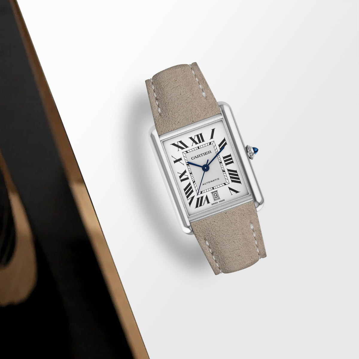 Cartier Tank Straps - Suede Trench – Liger Straps