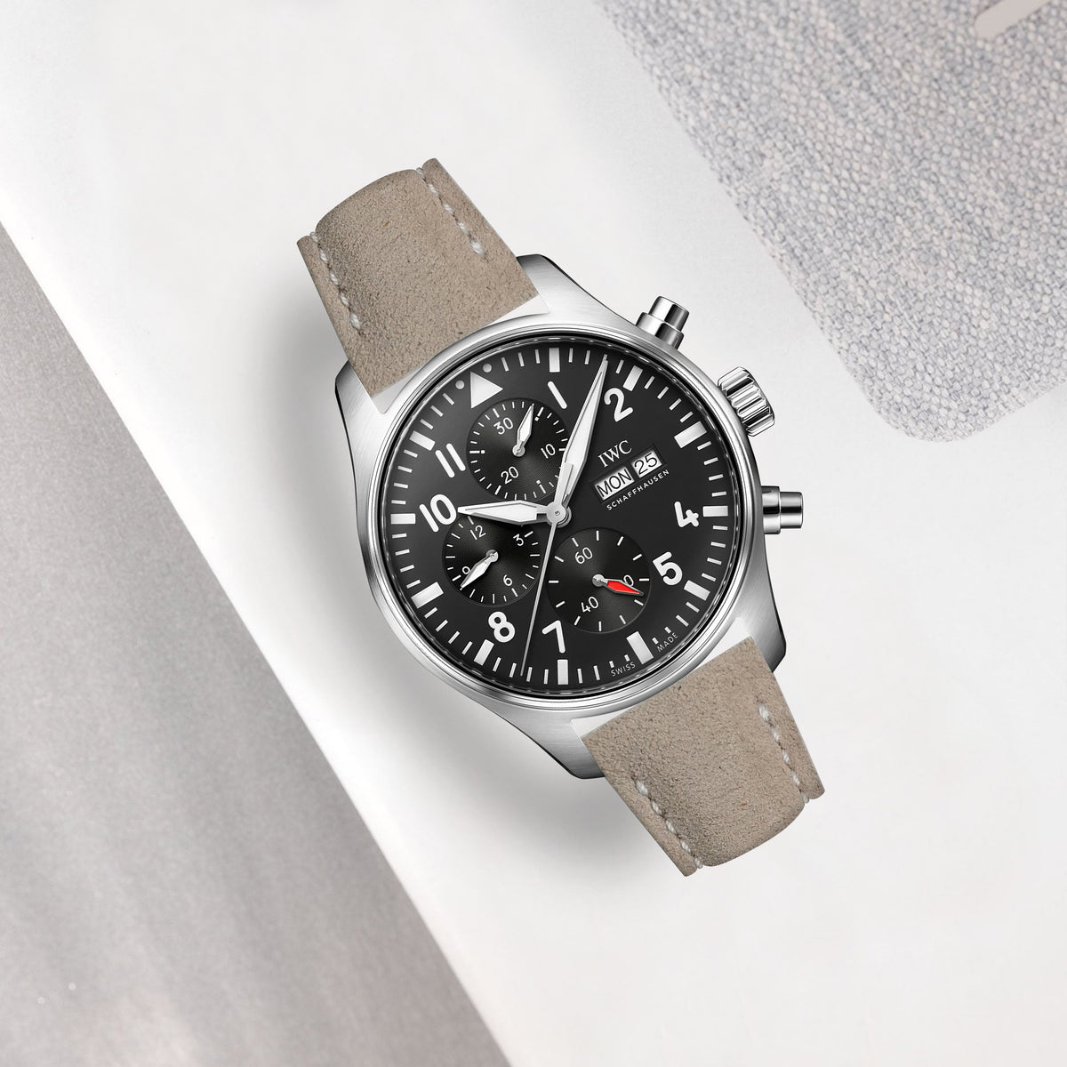 IWC Pilot Straps - Suede Trench – Liger Straps