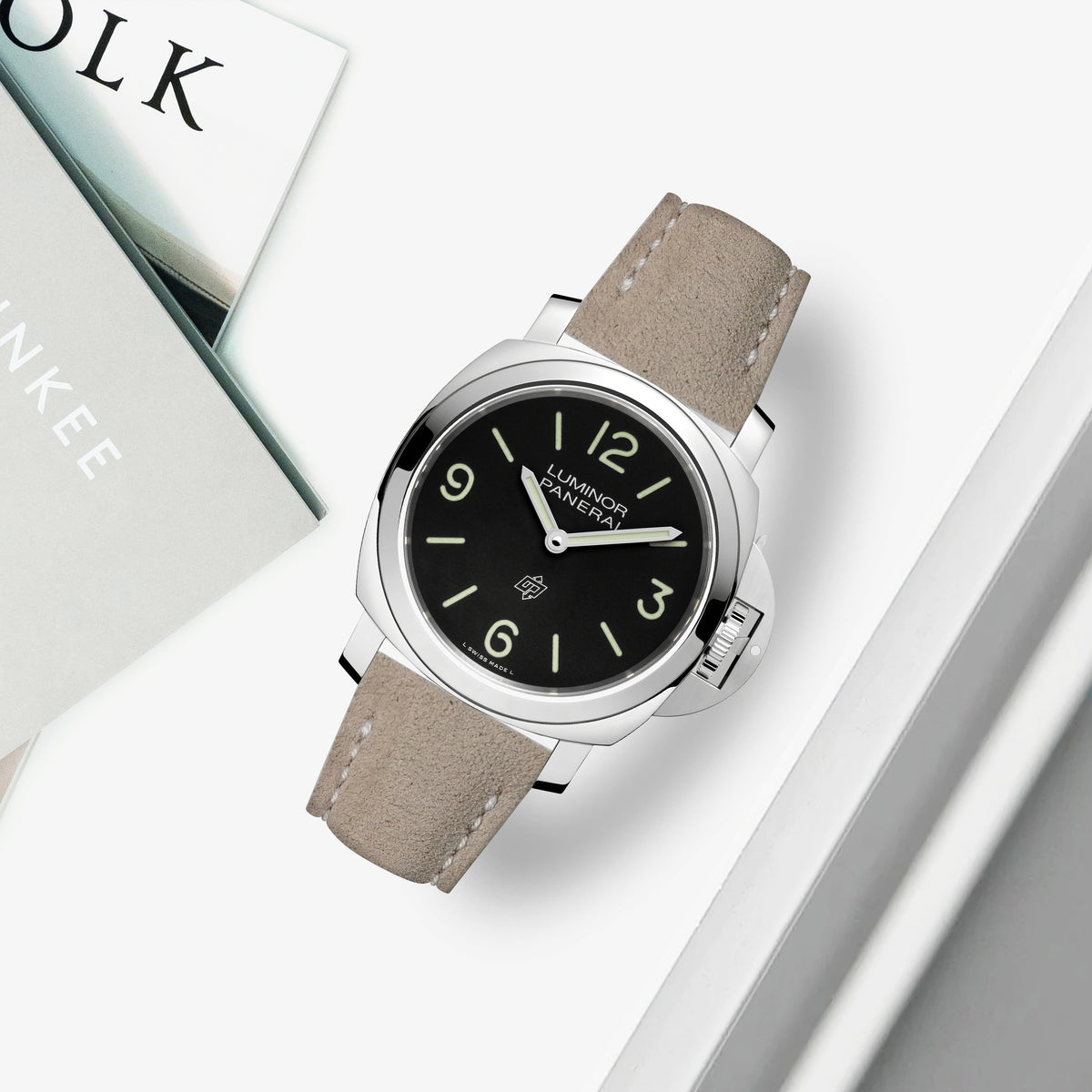 Panerai Luminor Straps - Nubuck Trench – Liger Straps