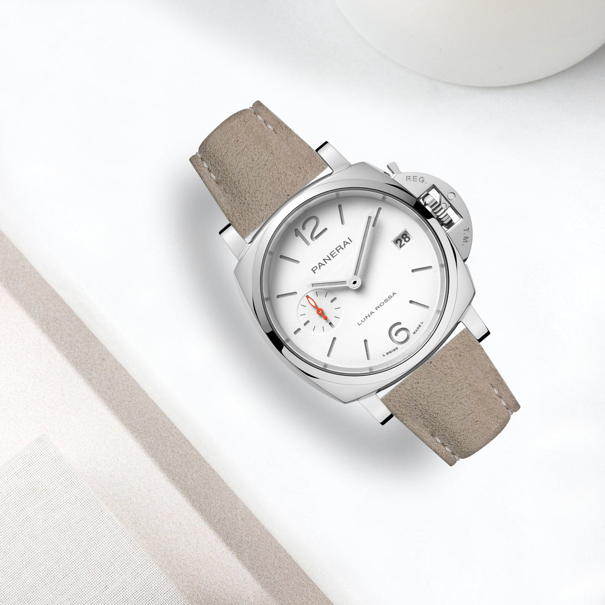 Panerai Luminor Due Straps - Suede Trench – Liger Straps