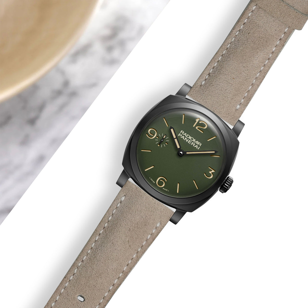 Panerai Radiomir 1940 Straps - Suede Trench – Liger Straps