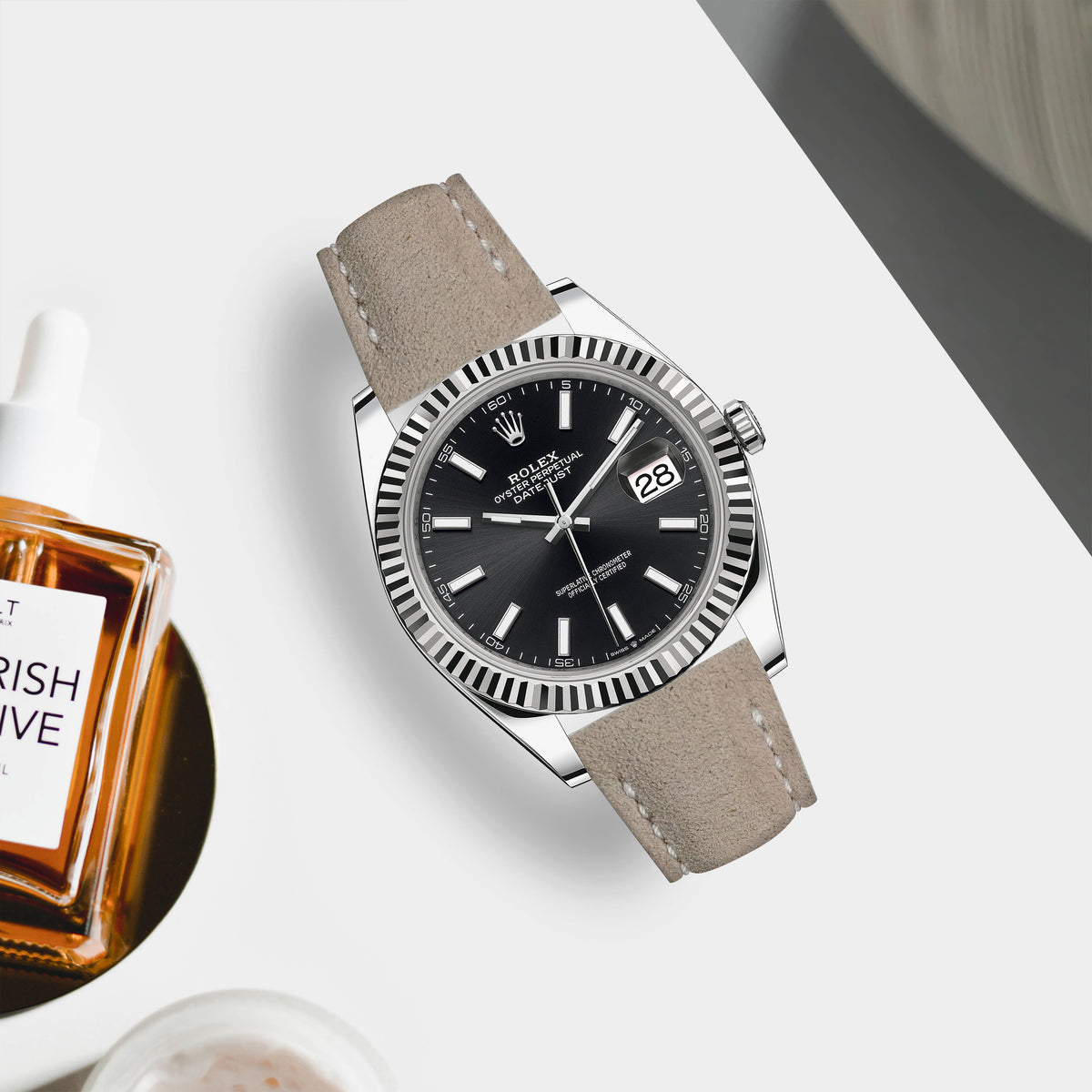 Rolex Datejust Straps - Suede Trench – Liger Straps