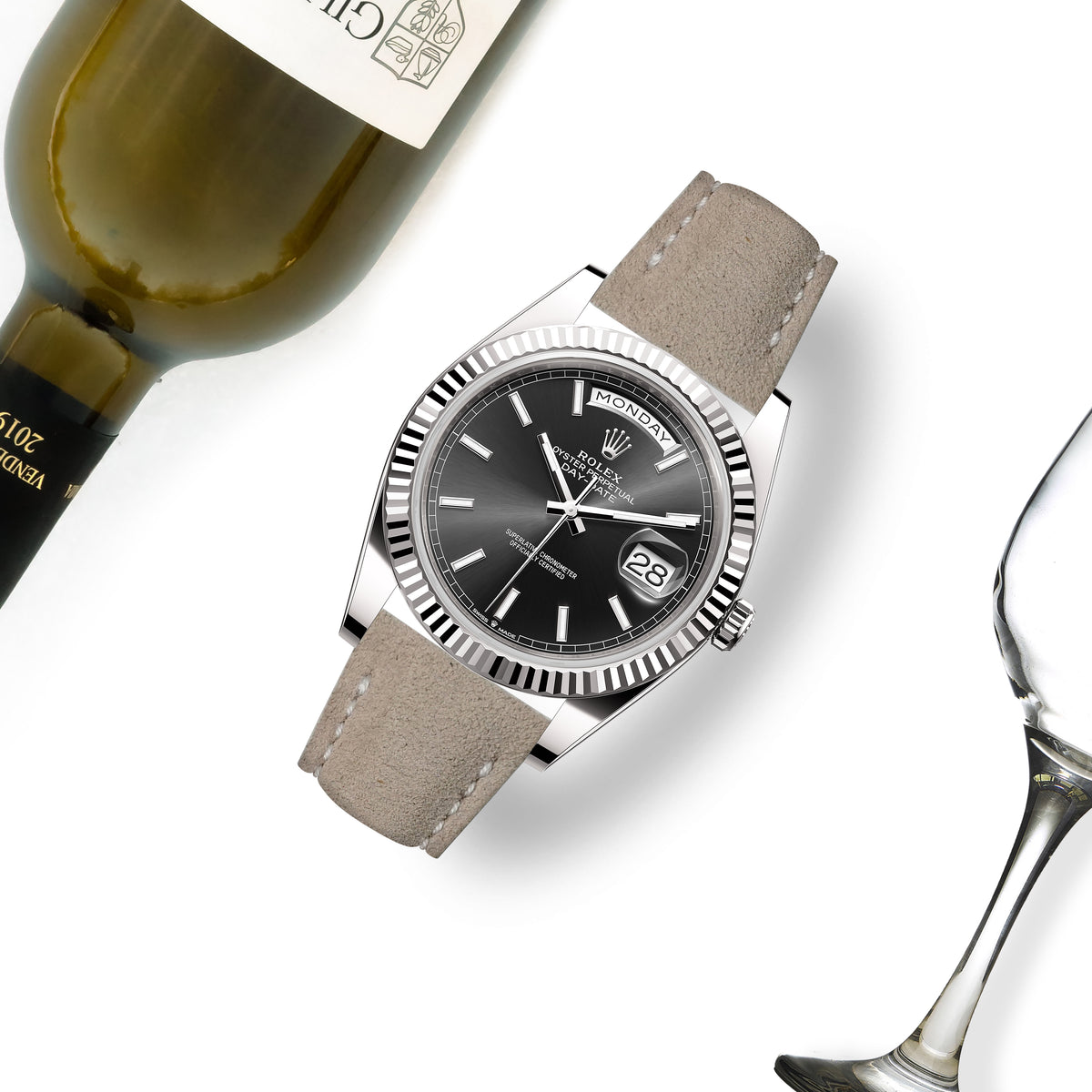 Rolex Daydate Straps - Nubuck Trench – Liger Straps