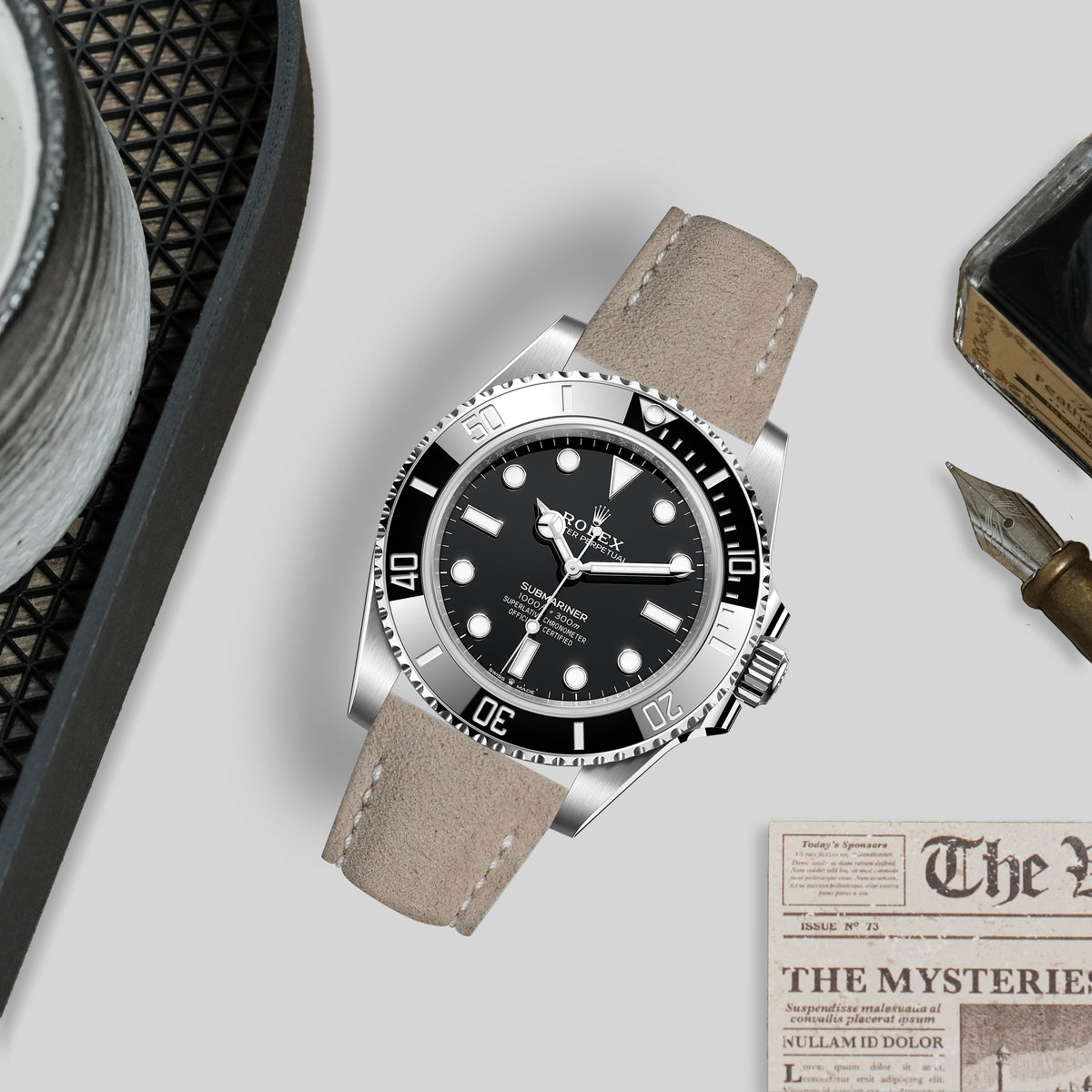 Rolex Submariner Straps - Nubuck Trench – Liger Straps