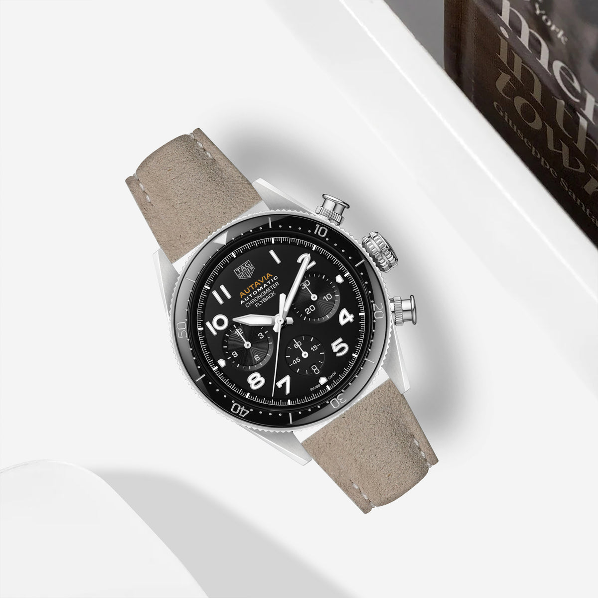 Tag Heuer Autavia Straps - Nubuck Trench – Liger Straps