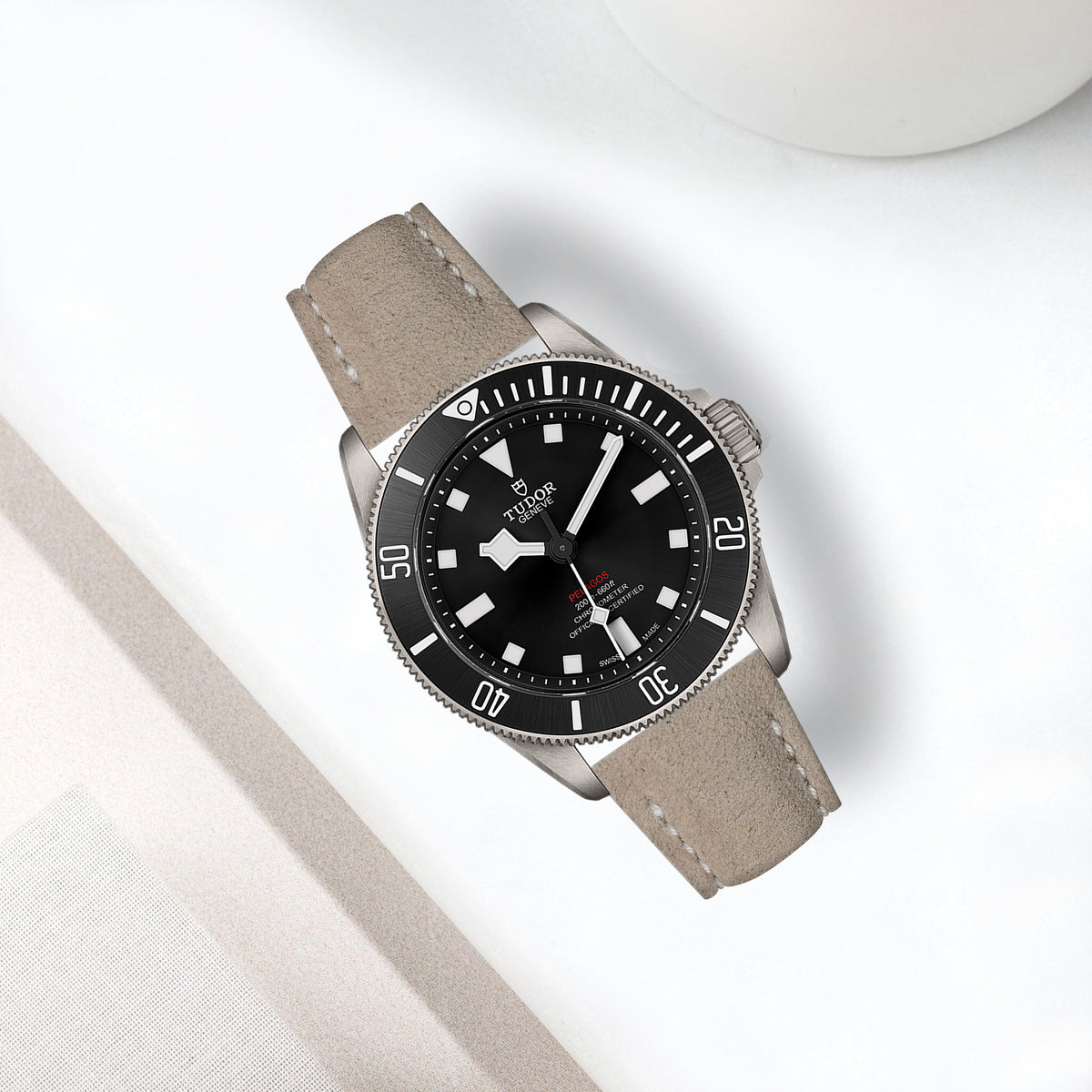 Tudor Pelagos Straps - Suede Trench – Liger Straps