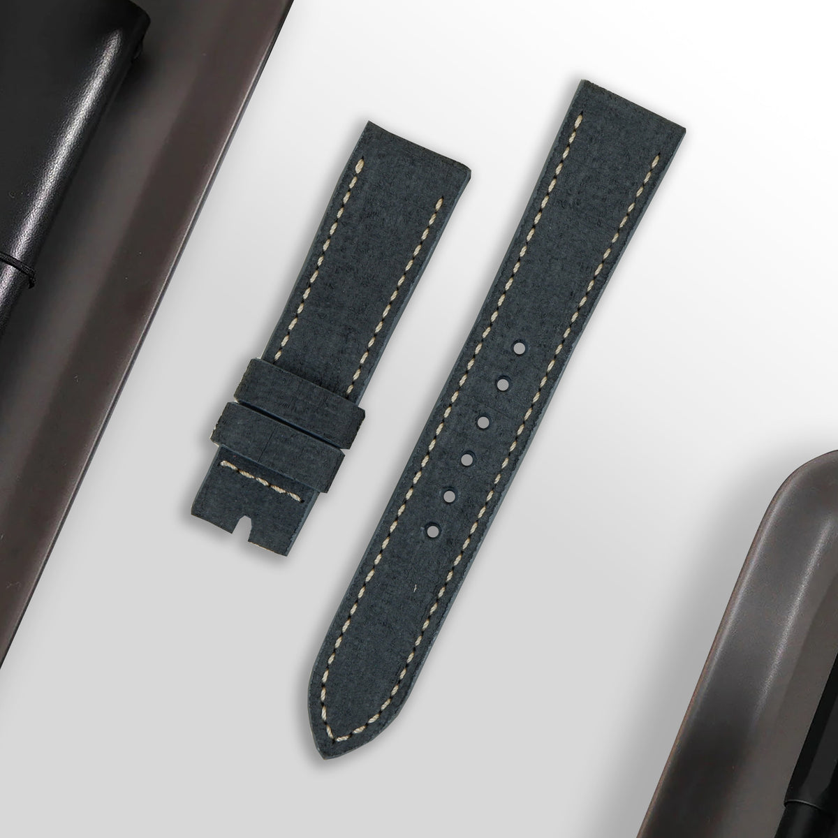 Omega Dark Side Of The Moon Straps - Ospro Black – Liger Straps