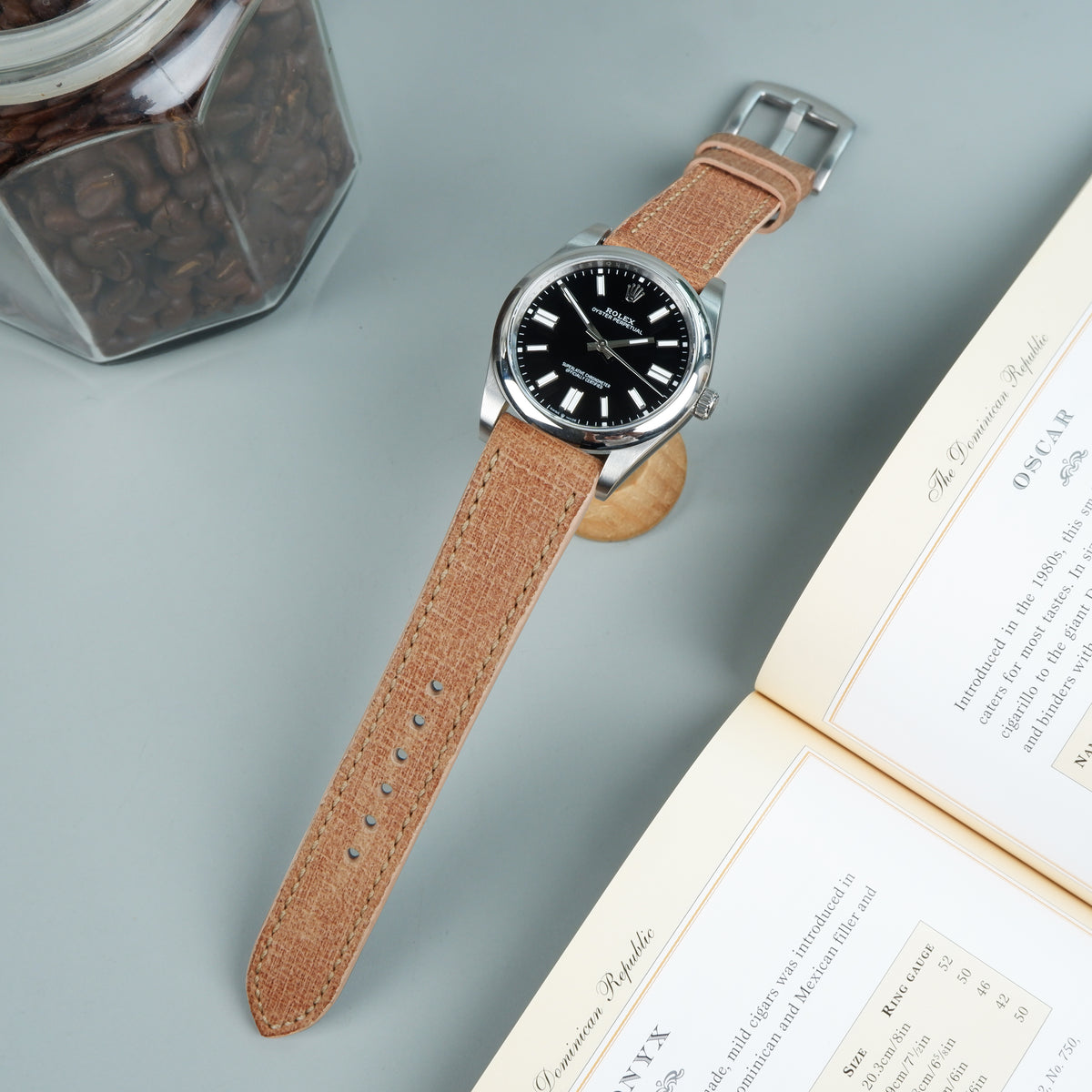 Rolex Oyster Perpetual Straps - Ospro Natural – Liger Straps