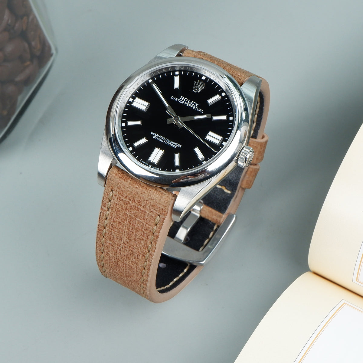 Rolex Oyster Perpetual Straps - Ospro Natural – Liger Straps