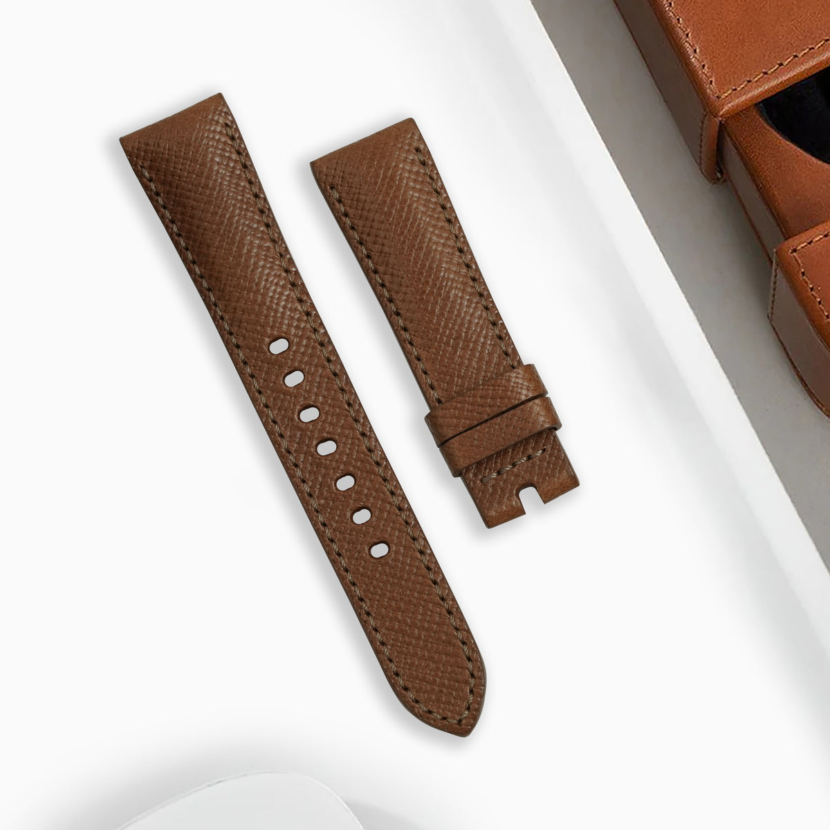 Breitling Avenger Straps - Patron Brown – Liger Straps