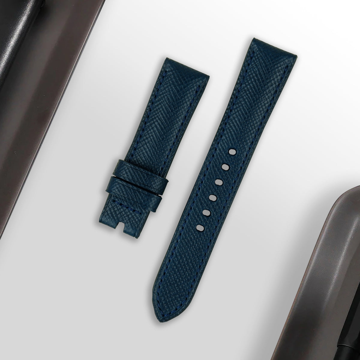 Breitling Navitimer Straps - Patron Navy Blue – Liger Straps