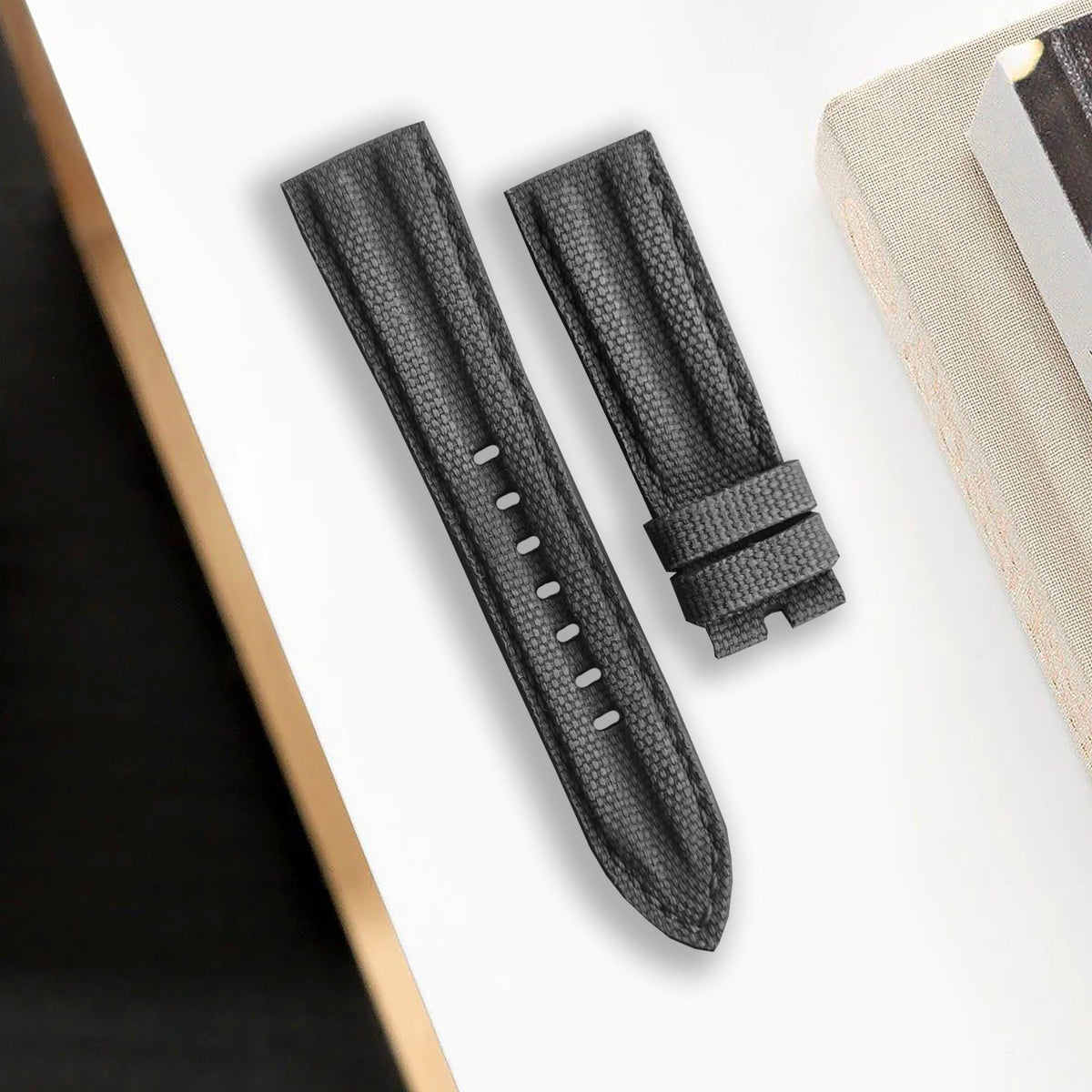 Omega Seamaster Diver 300m Straps - Phantom Grey – Liger Straps