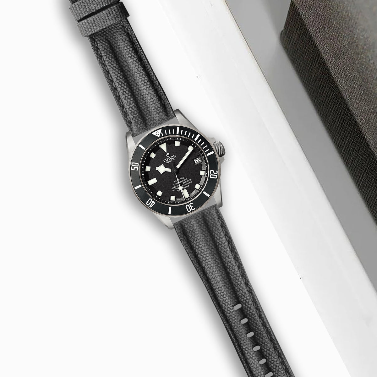 Tudor Pelagos Straps - Phantom Grey – Liger Straps