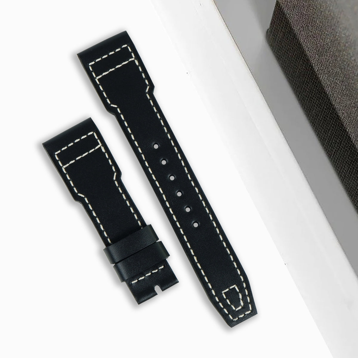IWC Pilot Straps - Pilot Black – Liger Straps