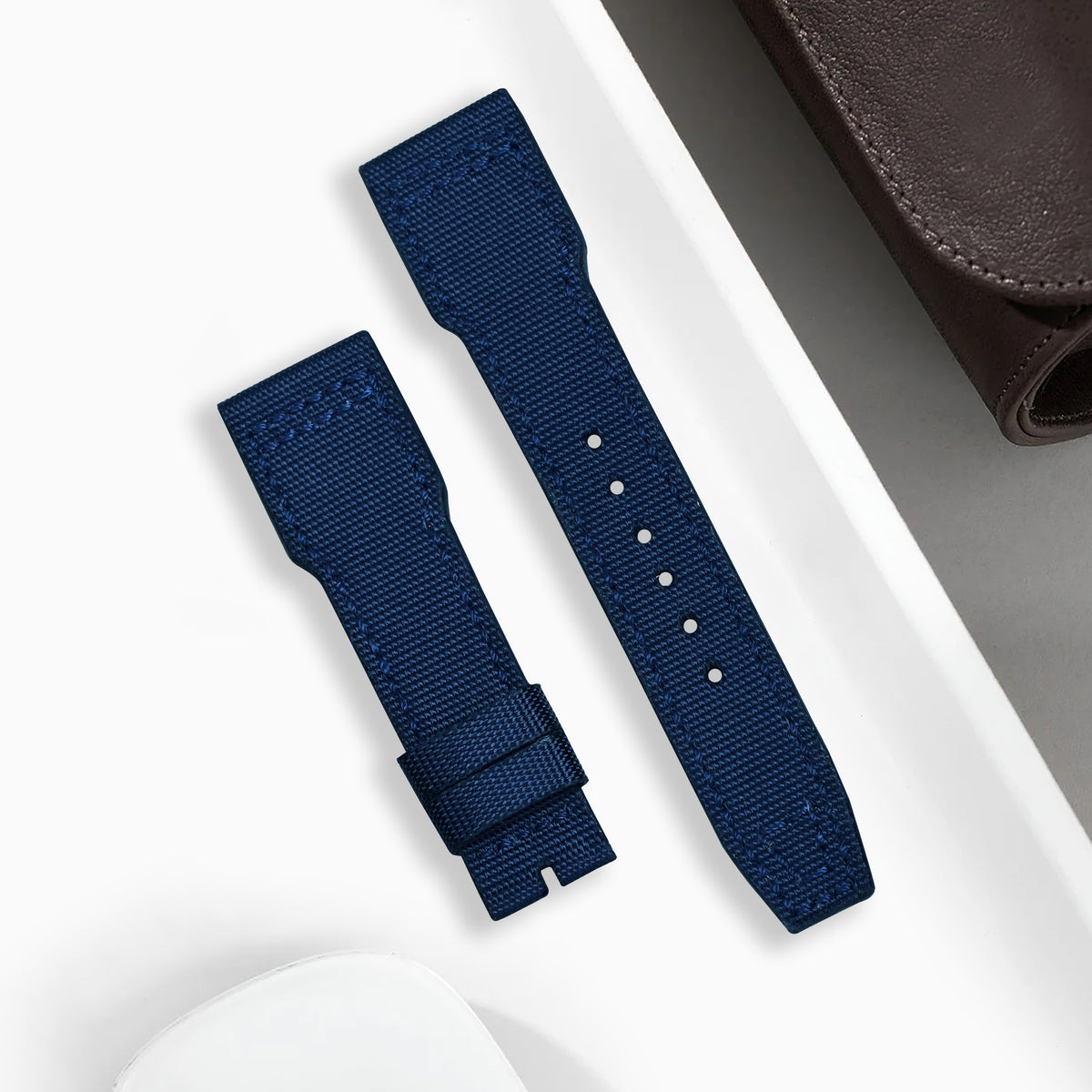 Pilot Canvas Navy Blue – Liger Straps